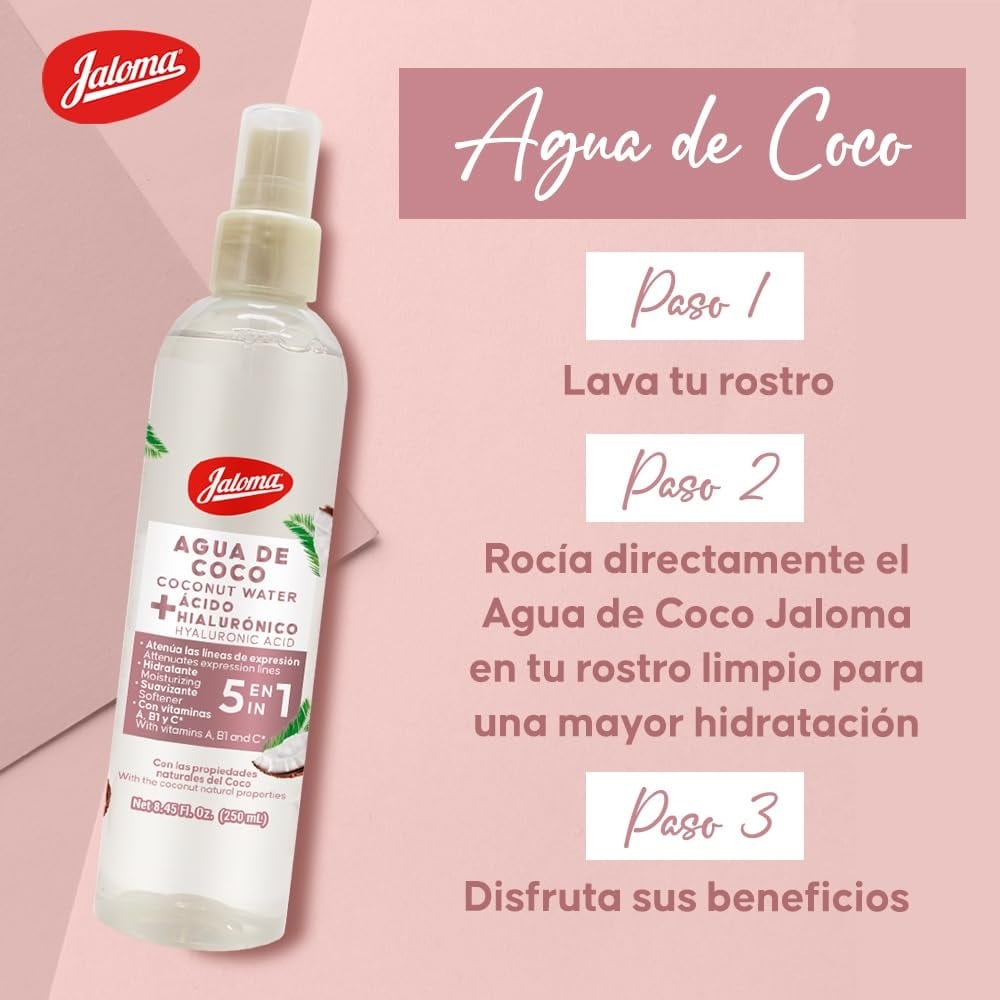 JALOMA - AGUA DE COCO – Avo Beauty - Cosméticos a los mejores precios ...